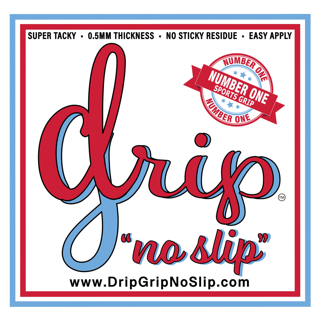 Drip Grip No Slip, 25 Colors, 2 Thicknesses, Soft Feel, Always Tacky ...