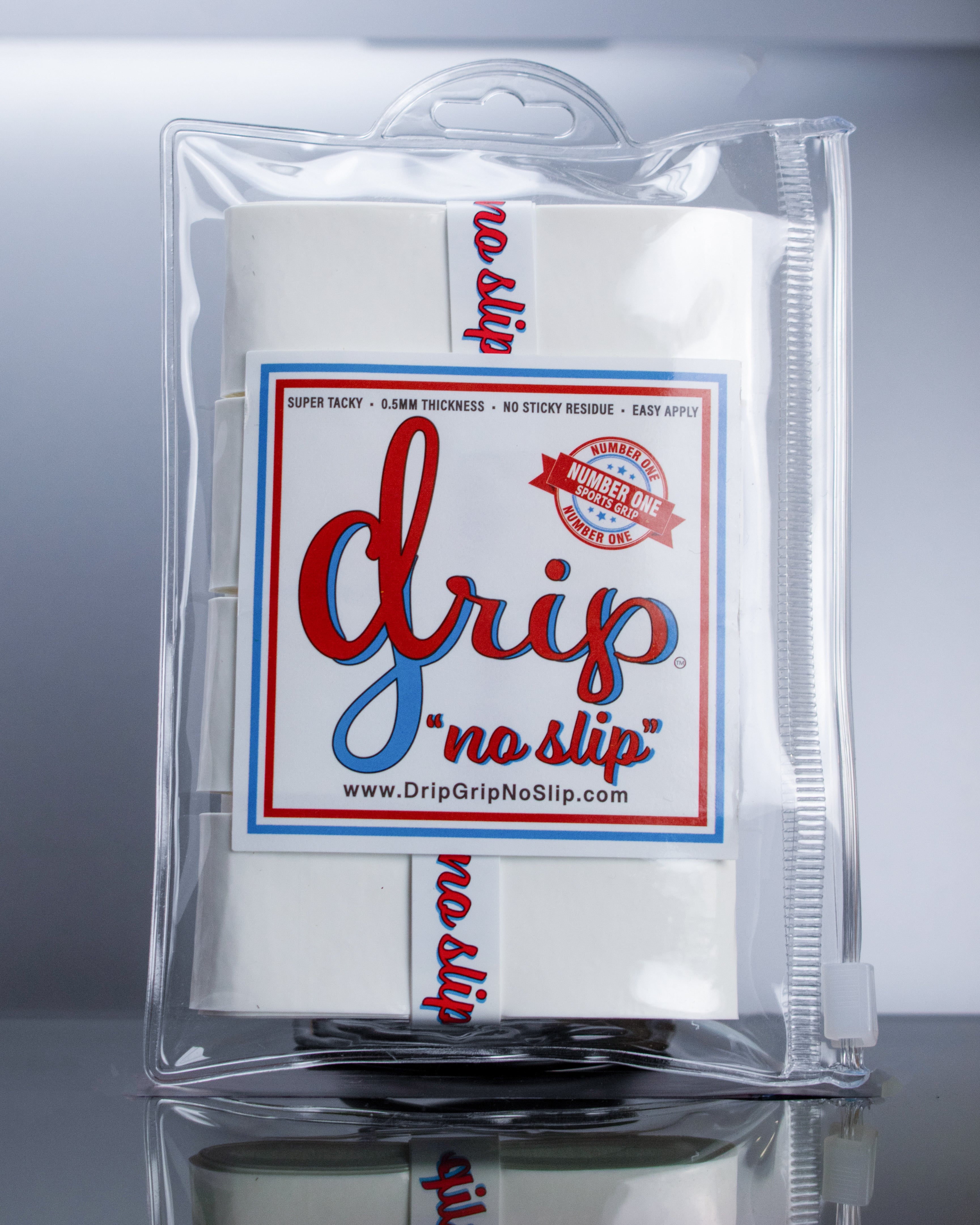 White Snow • Drip Grip OG • 0.5mm • 4 Packs • All Sports Grip • Drip ...