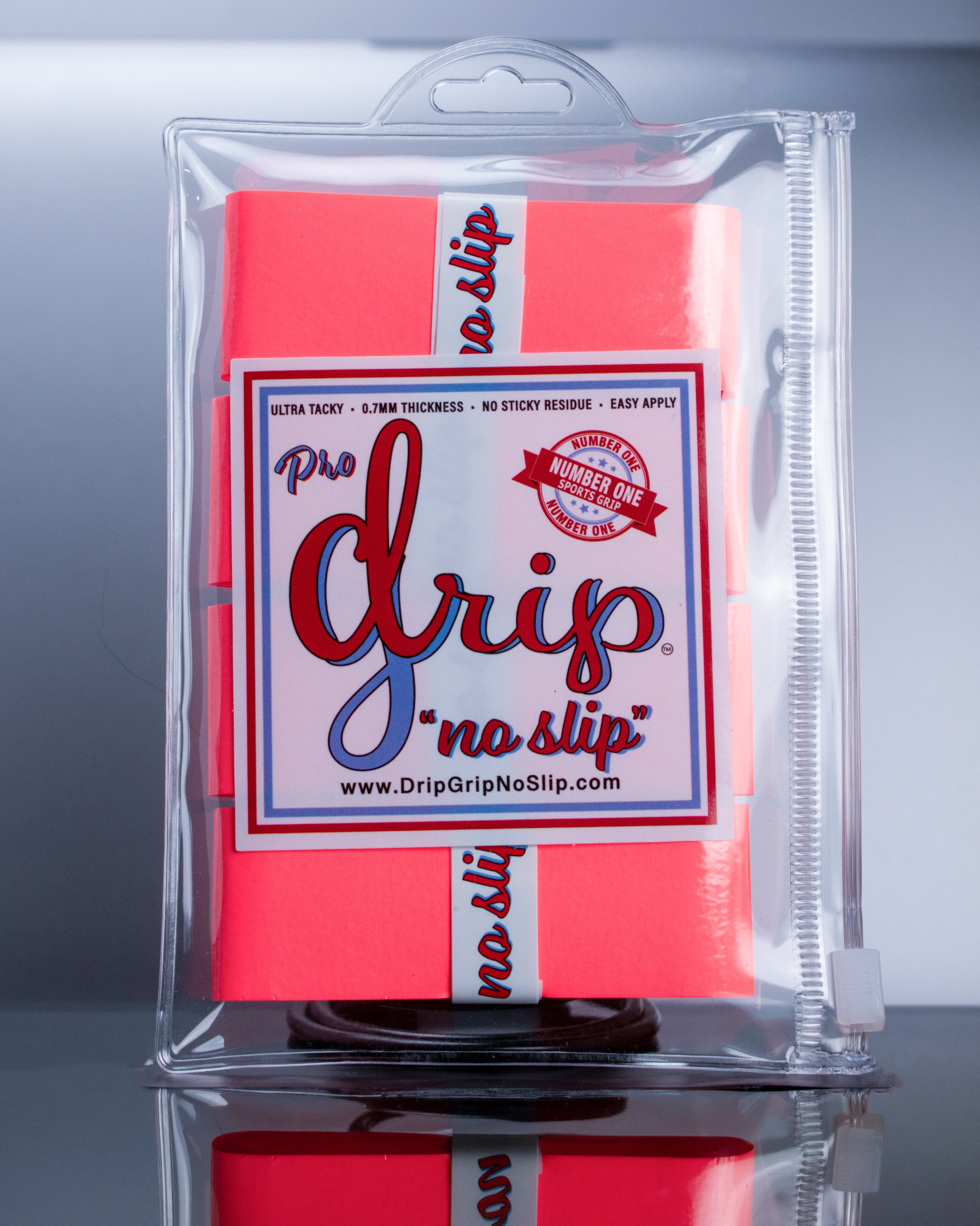 Orange Coral • Drip Grip Pro • 0.7mm • 4 Pack • All Sports Grip • Drip ...